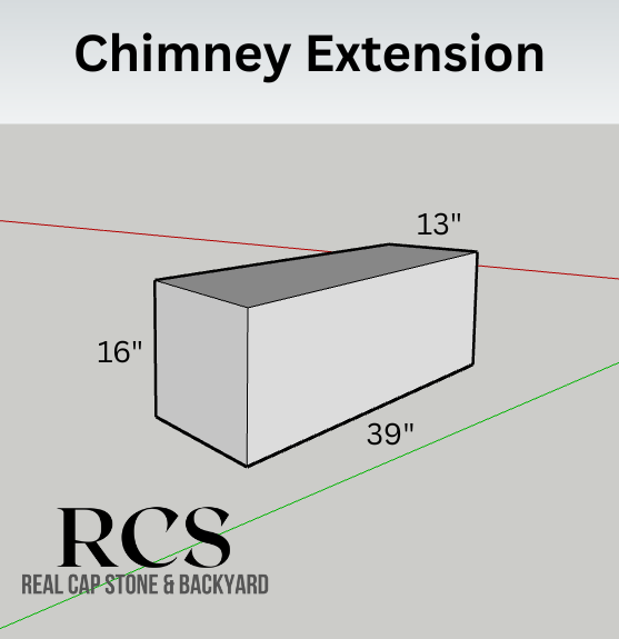 Chimney Extension – Real Cap Stone